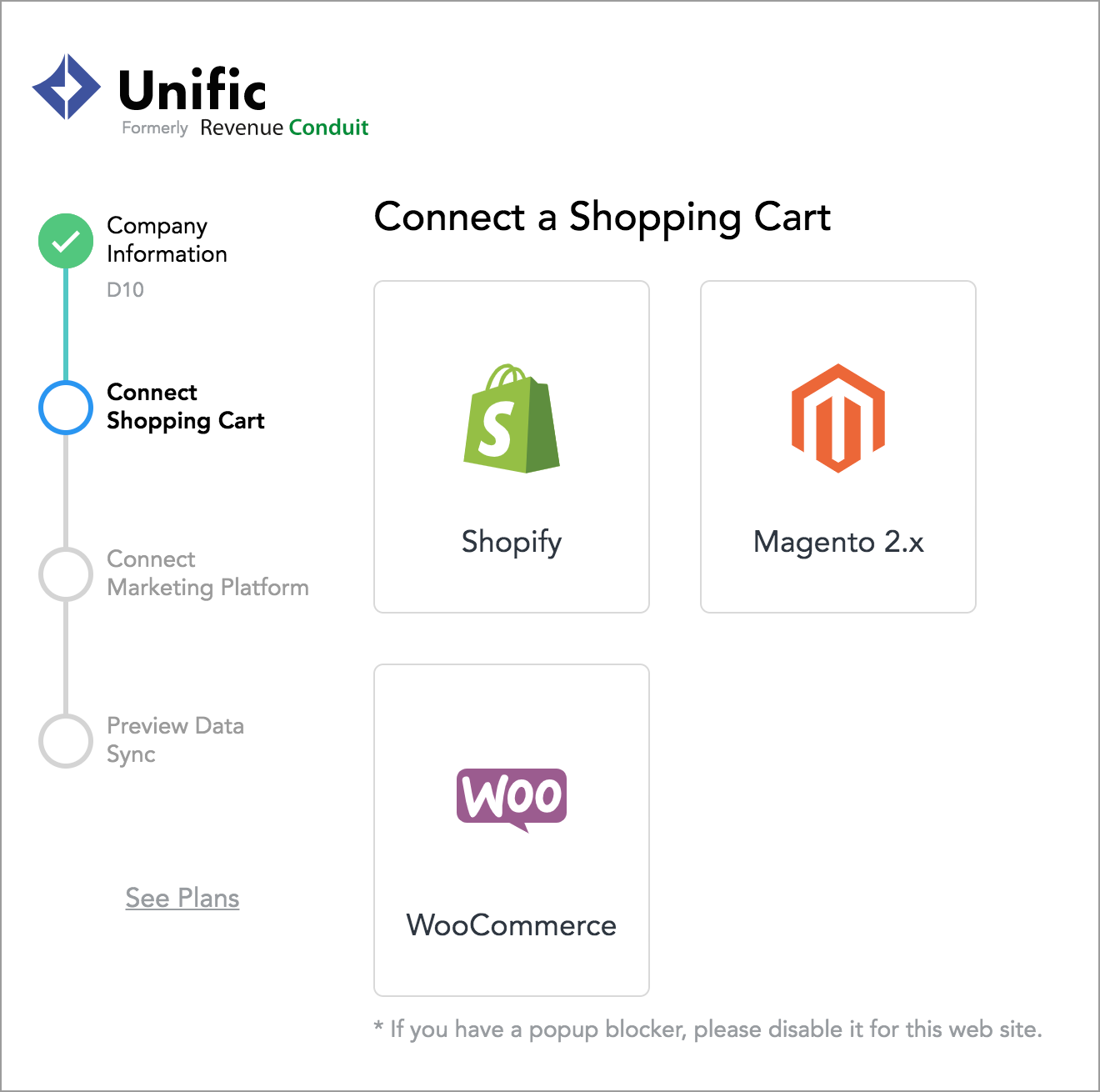Connect WooCommerce